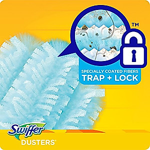 Swiffer 180 Dusters, Ceiling Fan Duster, Multi Surface Refills with Gain Scent, 18 Count