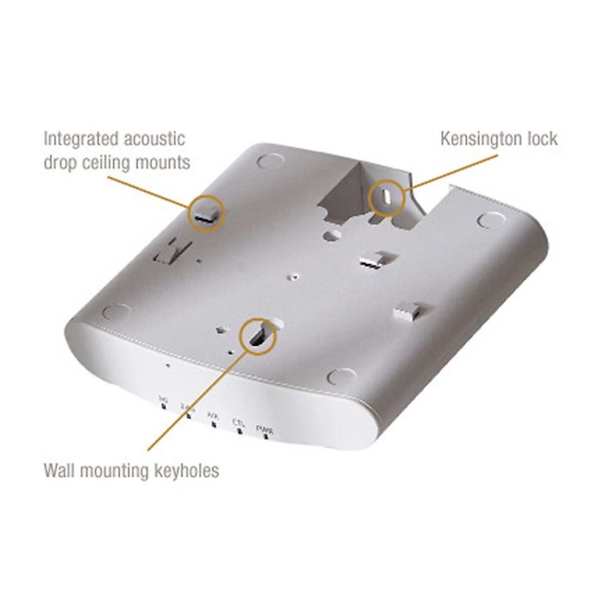 RUCKUS WIRELESS, INC. Ruckus Wireless ZoneFlex R510 Unleashed Indoor Access Point, Concurrent Dual-Band, 802.11ac, 9U1-R510-US00