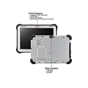 Toughbook Panasonic Toughpad FZ-G1 Intel Core i5-5300U 2.30GHz, 10.1 inches WUXGA Gloved Multi Touch + Digitizer LCD, Win 10 Pro, 256GB SSD, 8GB, Long Life Battery, LAN Port (Renewed)