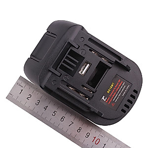 BS18MT Battery Adapter,BS18MT Battery Converter for Bosch 18V to for Makita Power Tool with 5V 2.1A USB Charge for Makita Battery Holder Mount 18V BL1820/30 Tools