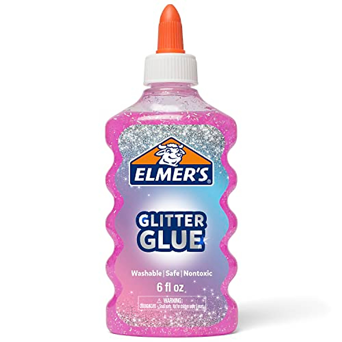 Elmer's Glitter Liquid Glue, Blue, Pink, Purple 3 Count