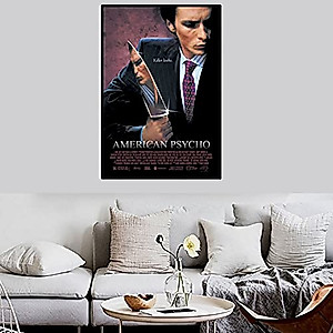 Print America American Psycho Movie Poster (24 x 36 inch / 61 x 91 cm) unframed, Display Ready Photo Print