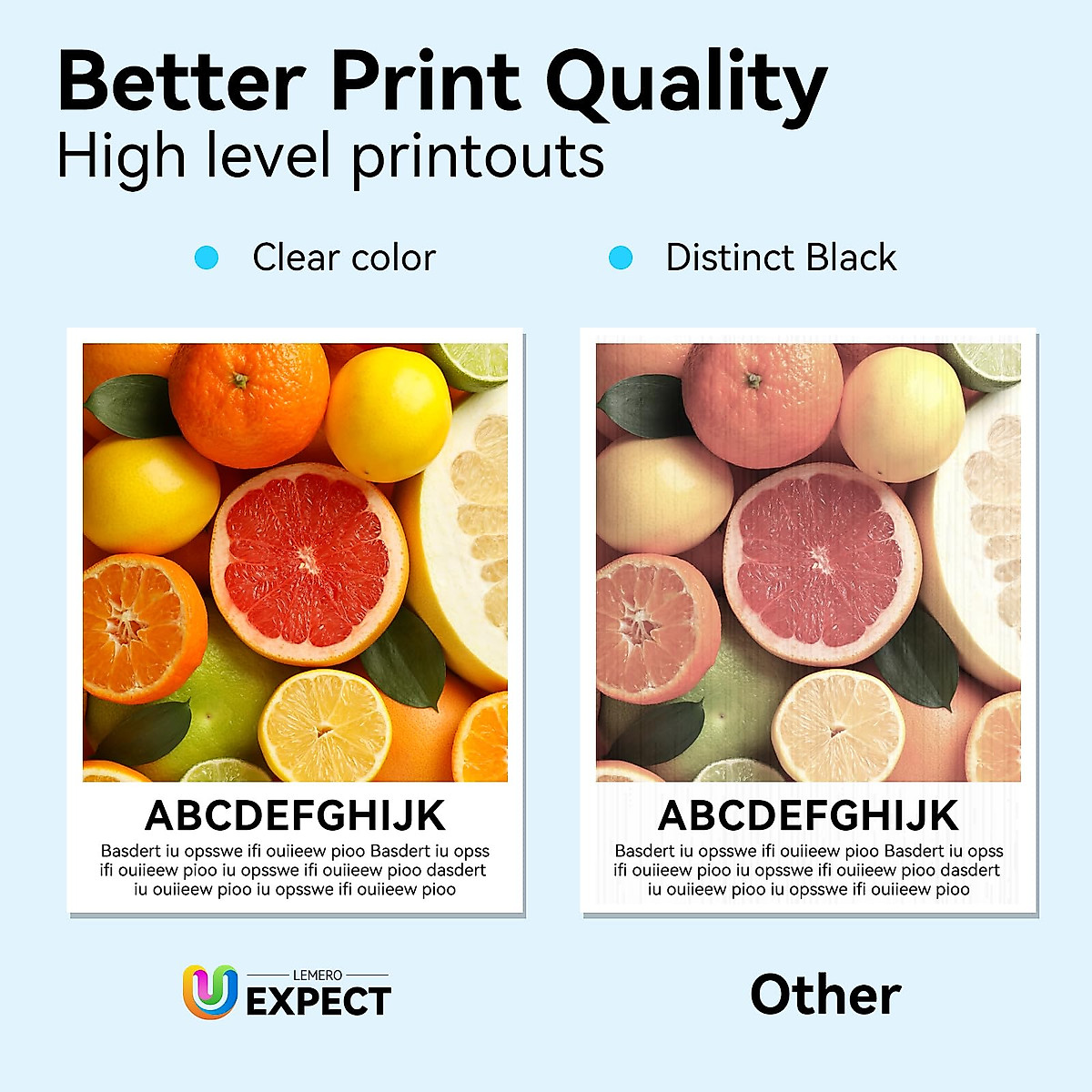 LemeroUexpect Compatible TN760 Toner Cartridge Replacement for Brother TN-760 TN760 TN730 Toner for MFC-L2710DW L2717DW L2750DW HL-L2370DW L2325DW L2350DW L2395DW L2390DW DCP-L2550DW Printer Black