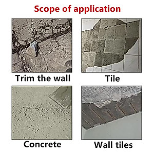 Vearter SDS MAX Shank 12 Teeth Tungsten Carbide Tipped Masonry Chisel, 8'' Rotary Hammer Concrete Granite Bushing Bit for Concrete Roughness Coating Remove
