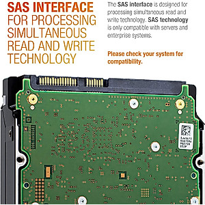 Seagate Exos X18 ST16000NM004J 16 TB Hard Drive - 3.5" Internal - SAS (12Gb/s SAS) (Renewed)