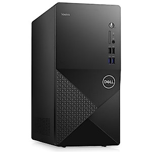 Dell Vostro 3910 Full Size Tower Business Desktop Computer, 12th Gen Intel Core i3-12100 (Beat i5-10600), 8GB DDR4 RAM, 512GB PCIe SSD, WiFi 6, Bluetooth, Keyboard and Mouse, Windows 11 Pro