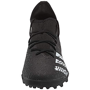adidas Predator Freak .3 Turf Soccer Shoe (mens) Black/White/Black 10.5