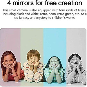 LKYBOA Children's Digital Camera - Baby Can Take Pictures Photography Male and Female Birthday Gift (Color : A)