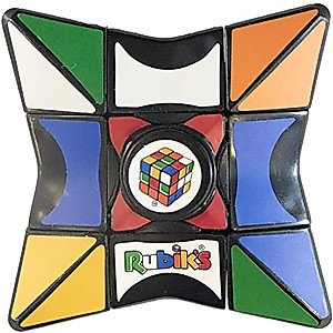 Rubik's Cube 3-Piece Gift Set (Rainbow Ball, Magic Star Puzzle and Magic Star Spinner) Pocket Educational and STEM Toy, Brain Teaser, Stress Relief, Fun, Additive Fidget Toys For Adults, Teen and Kids