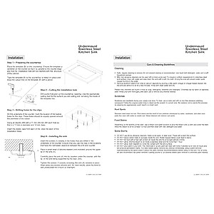 Le Bijou Collection 30 Inch Workstation Undermount 30 x19 Inch Single Bowl 16 Gauge Stainless Steel Handmade Kitchen Sink with Integrated Ledge and Accessories