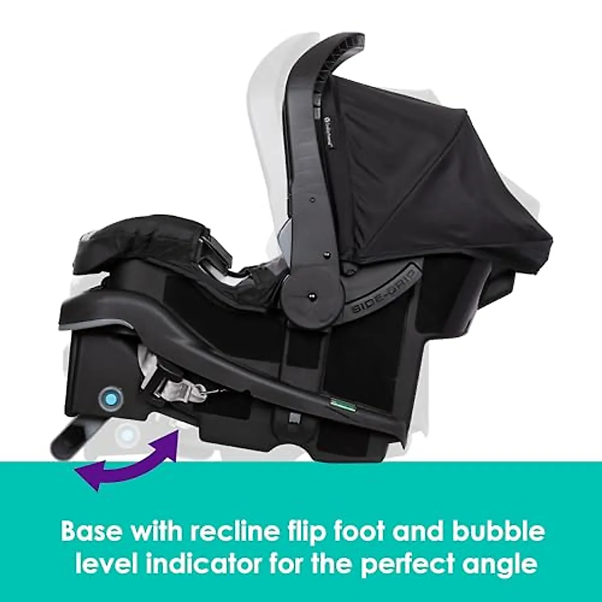 Baby Trend Morph Single to Double Modular Stroller Travel System with EZ-Lift™ PLUS Infant Car Seat, Dash Black