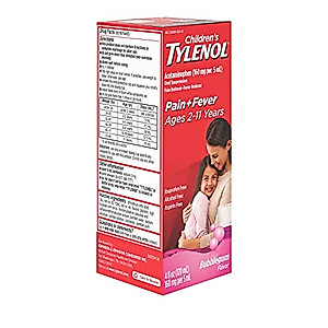 Tylenol, Childrens Liquid Bubblegum, 4 Ounce