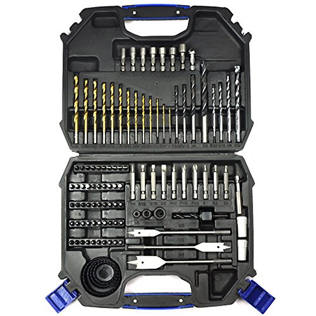 109 Piece Drill and Drive Accessory Set,Drill bits,Drill bit Set,Drill Set,Drilling Driving kit