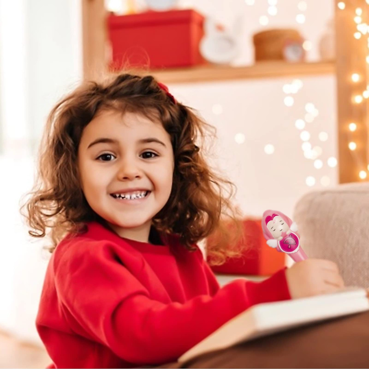 LemoHome Cute Pens squishy pens gel ink Animals Pens cute stationary Kawaii Pens Decompression Stress Relief Sponge Pens Set For Students Kids With Replacement Refills (Black)