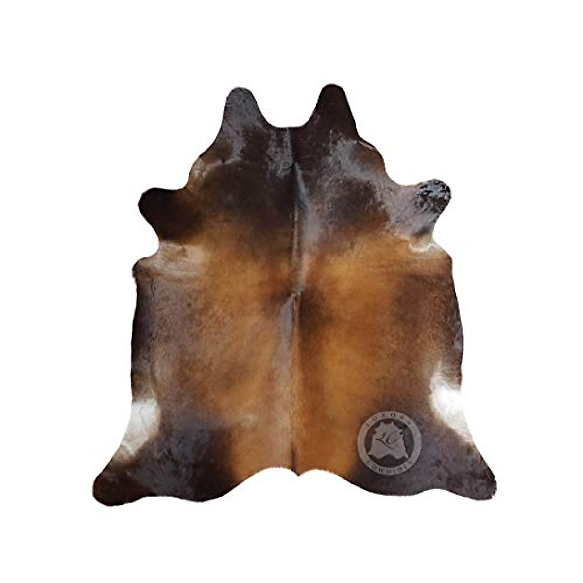 Sunshine Cowhides Genuine Mahogany Brown Cowhide Rug XL 6 x 7-8 ft. 180 x 240 cm