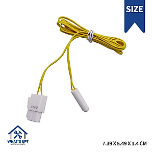 What's Up? DA32-00006J Refrigerator Temperature Sensor Replacement Part for Samsung Refrigerators Compatible RF27T5501SG/AA, RF28T5101SR/AA, RF27T5241SR/AA, RF27T5201SG/AA