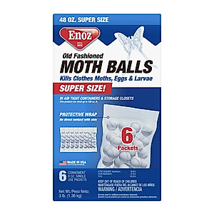 Made in The USA Old Fashioned Moth Balls - 3 Pound