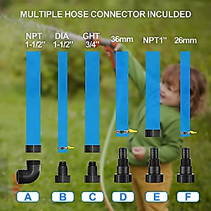 PANRANO Sump Pump Submersible 3500 GPH 750W Portable Transfer Electric Utility Water Sump Pumps with Automatic Float Switch for Swimming Pool Draining Spa Hot Tub Pond Garden Flood Basement Yard