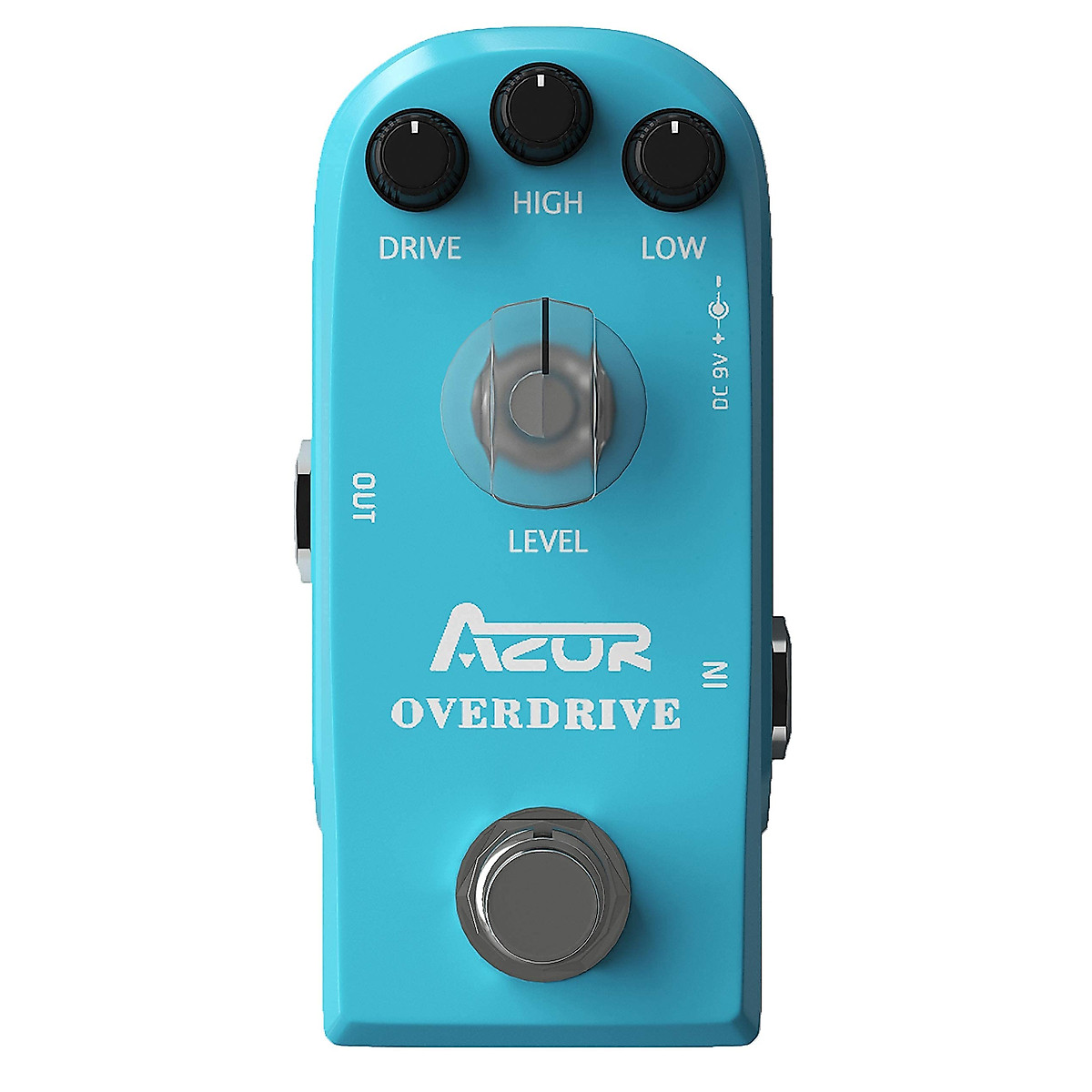 AZOR Overdrive Guitar Effect Pedal Classical Pedal with Power Adapter