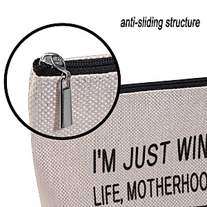 Junior Bridesmaid Gift Junior Bridesmaid Makeup Bag Cosmetic Bag Bridal Party Gifts (Junior Bridesmaid Bag)