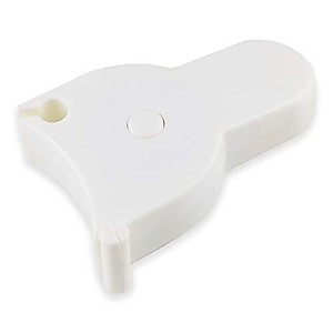 Larcele White Body Measuring Tape Double Scale Measurement Tape JC-01
