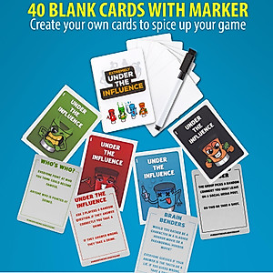 Extremely Under The Influence + Shot Glass Bundle (Expansion Pack and 6 Shot Glasses)