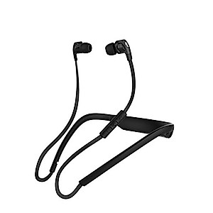 Skullcandy Smokin' Buds 2 In-Ear Bluetooth Wireless Earbuds with Microphone, Black (Renewed)