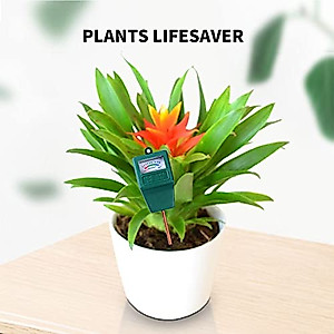 IUSEIT Soil Moisture Meter,Soil Hygrometer for Plants, Soil Water Gauge Meter Indoor Outdoor, Soil Moisture Sensor for Garden, Lawn, Farm Plants Care(Green)