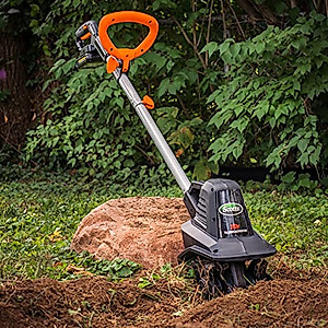 Scotts Outdoor Power Tools TC70020S 20-Volt 7.5-Inch Cordless Garden Tiller Cultivator, (2AH Battery & Fast Charger Included)