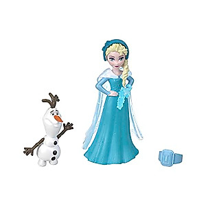Disney Frozen by Mattel Disney Frozen Snow Color Reveal Small Doll & Accessories, 6 Surprises Include Character Figure Inspired by Disney Movies
