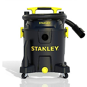Stanley SL18701P-10A Wet/Dry Vacuum,10 Gallon Shop Vacuum, 6.0 Peak HP Wet/Dry Vac with Blower Function, 1-7/8" Hose, Black