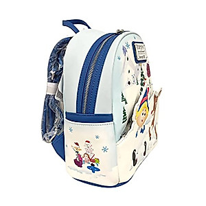 Loungefly Exclusive Rudolph and Hermey Double Strap Shoulder Bag