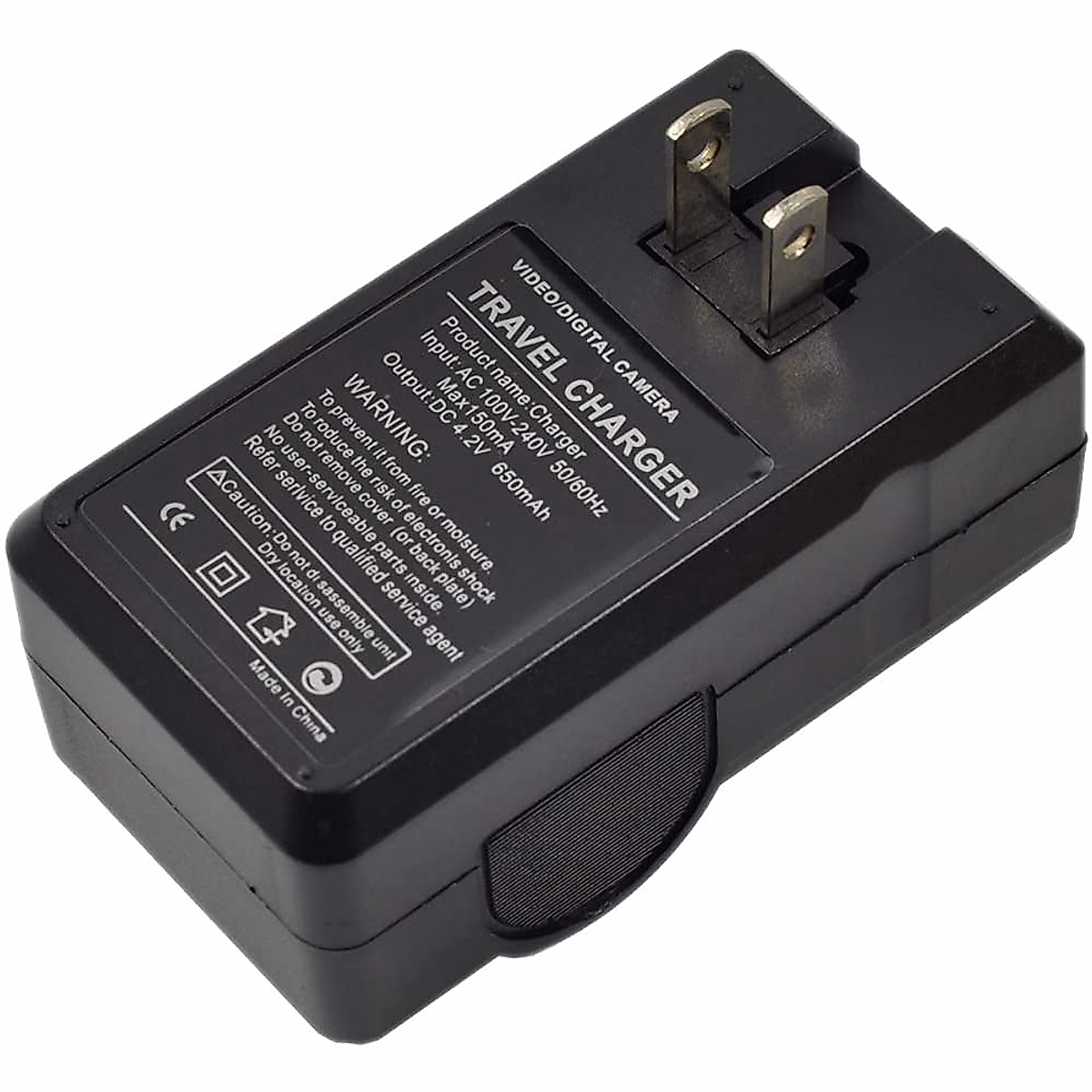 Battery Charger AC Wall Dual Only for 3.6V/3.7V li-ion 18650 Smart Travel