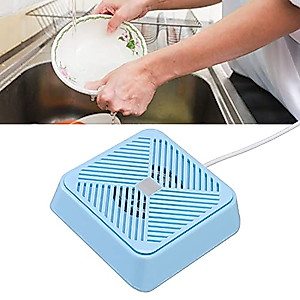 YOUTHINK Mini Dishwasher, IP67 Waterproof Dishwasher Portable Automatic Shutdown Dish Washing Machine USB Powered Wshing Tools for Dishware Fruit Vegetable (Blue)