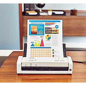 Brother Wireless Portable Compact Desktop Scanner, ADS-1250W, Easy-to-Use, Fast Scan Speeds, Ideal for Home, Home Office or On-the-Go Professionals