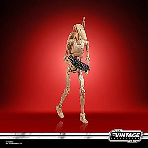 STAR WARS The Vintage Collection Battle Droid Toy, 3.75-Inch-Scale The Phantom Menace Figure, Toys for Kids Ages 4 and Up