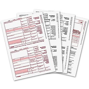 1099 MISC Forms 2023, 1099 MISC Laser Forms IRS Approved Designed for Quickbooks and Accounting Software 2023, 4 Part Tax Forms Kit, 25 Vendor Kit - Total 54 (105) Forms
