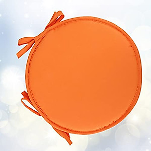 Veemoon Household Chair Round Sponge, Chair Cushion with Ties Household Chair Cushion Cover Pad Thin Decorative for Dining Room Home Thickened Tatami Cushion Cushion Round Memory