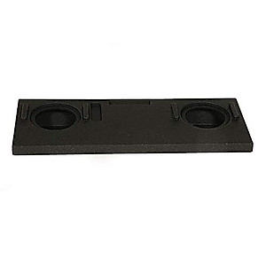 Qpower Dual 10" Ported Sub Enclosure for Toyota Tundra Crew Max | QBTUNDRA14210