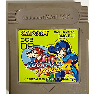Rockman World 4 (Mega Man IV), Japanese Game Boy Japan Import