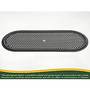 LloydPans Kitchenware 7 Inch by 18 Inch Perforated Flatbread Pan Made in the USA