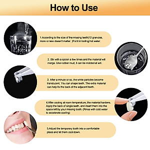 The Latest Denture Veneer is Used for Temporary Tooth Restoration, which is Comfortable and Simple. Four Universal Cosmetic dentures for Men and Women