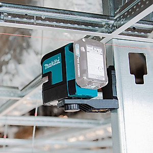 Makita SK105DZ 12V max CXT Lithium-Ion Cordless Self-Leveling Cross-Line Red Beam Laser, Tool Only