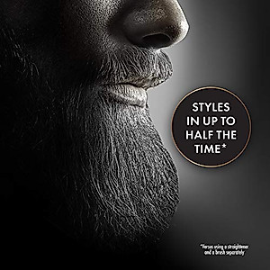 Hot Tools Men’s Beard Straightener Brush| For a Smooth Finish