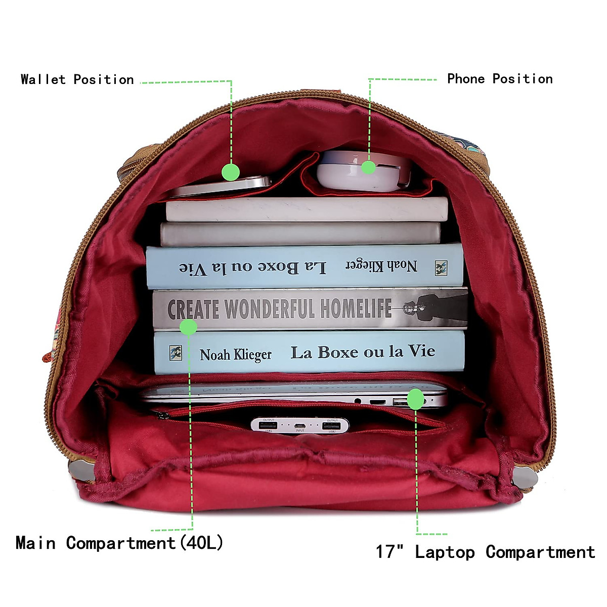 Women Multicolor Duffle-Backpack Hybrid Weekender Travel Duffel Bag Gym Bag Laptop Backpack for Women HB-26 (HS)