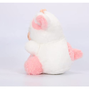 GracesDawn Cow Plush Toy, Plush Pillow Cow Toy, Palm Cows Plush Stuffed Animal Toy, Cartoon Cute Pink Cow Plush Toy, 7.8 inches high