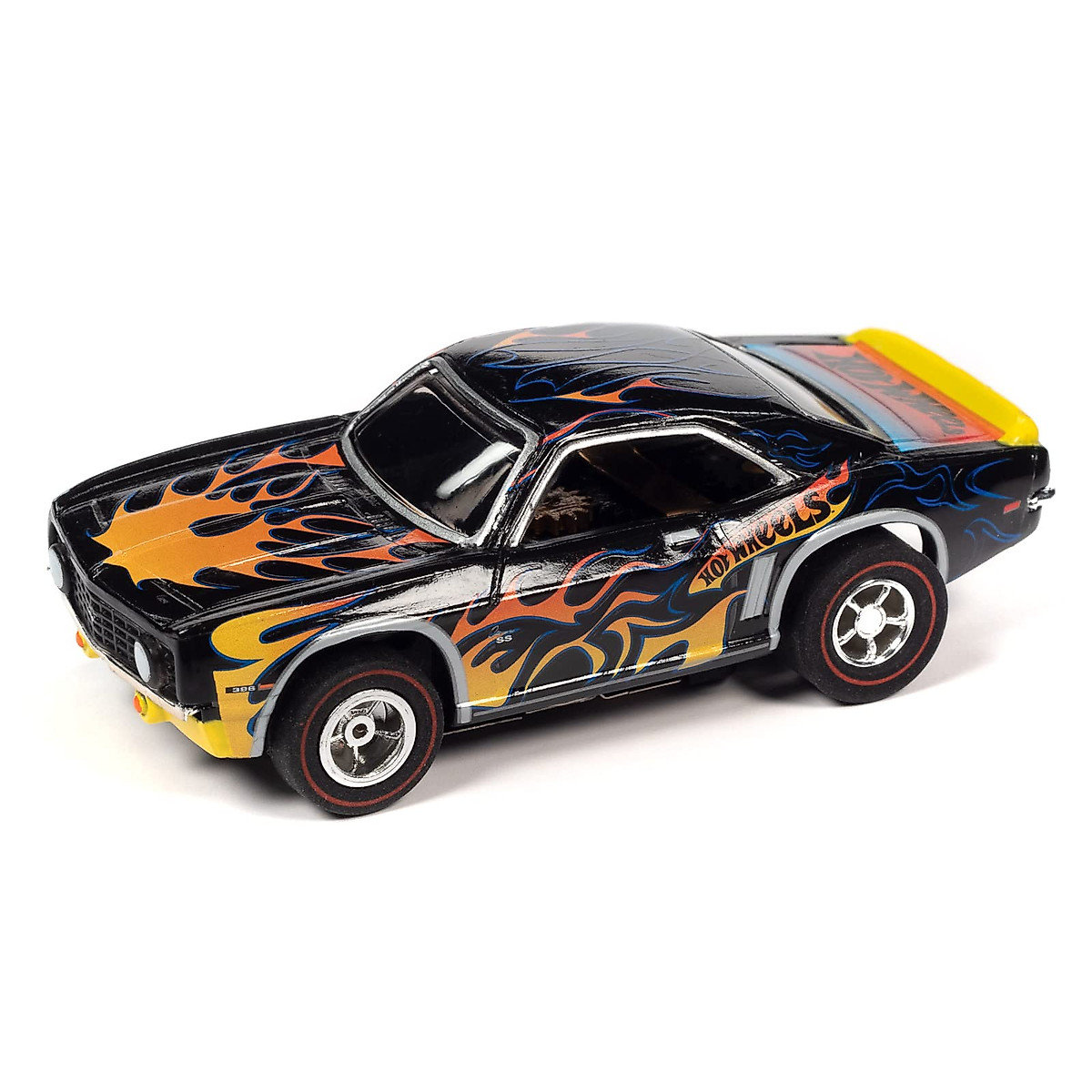 Auto World Hot Wheels Flames Xtraction - 1969 Camaro SS HO Scale Slot Car