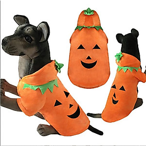 Dog Pet Halloween Pumpkin Costume Funny Hoodies Pet Festival Costume Clothes Halloween Pumpkin Dog Clothes 4XL