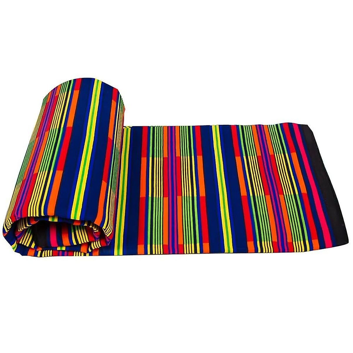 African Fabric 100% Cotton Fabric African Ankara Print Fabric 6 Yards One Piece 1525