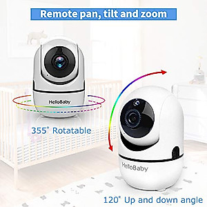 HelloBaby Extra Camera, Baby Unit Add-on Camera for HB65, NOT Compatible with HB6550, HB66, HB50 and HB32